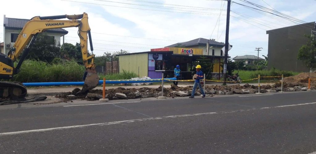 Baciwa Primewater Bacolod Major Project On Going Pipelaying