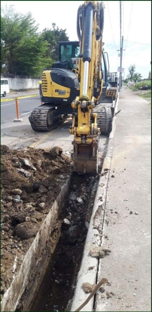 Baciwa Primewater Bacolod Major Project On Going Pipelaying